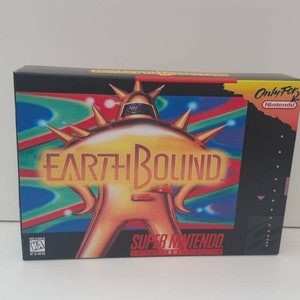 Earthbound SNES Box Manual & Tray - NO GAME Included Earthbound ...