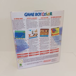 Gameboy Color Blue Console Box ( Europe Version With No English )- NO ...