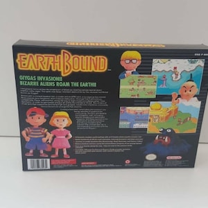 Earthbound SNES Box Manual & Tray - NO GAME Included Earthbound ...
