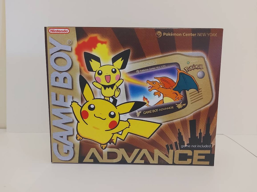 Gameboy Advance Console Box -pokemon New York Edition - NO Console ...