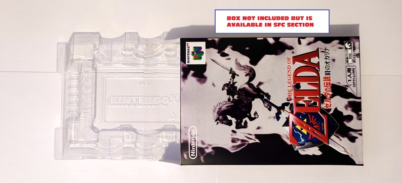 N64 Tray Japanese Tray Plastic Embossed Logo Insert - Etsy