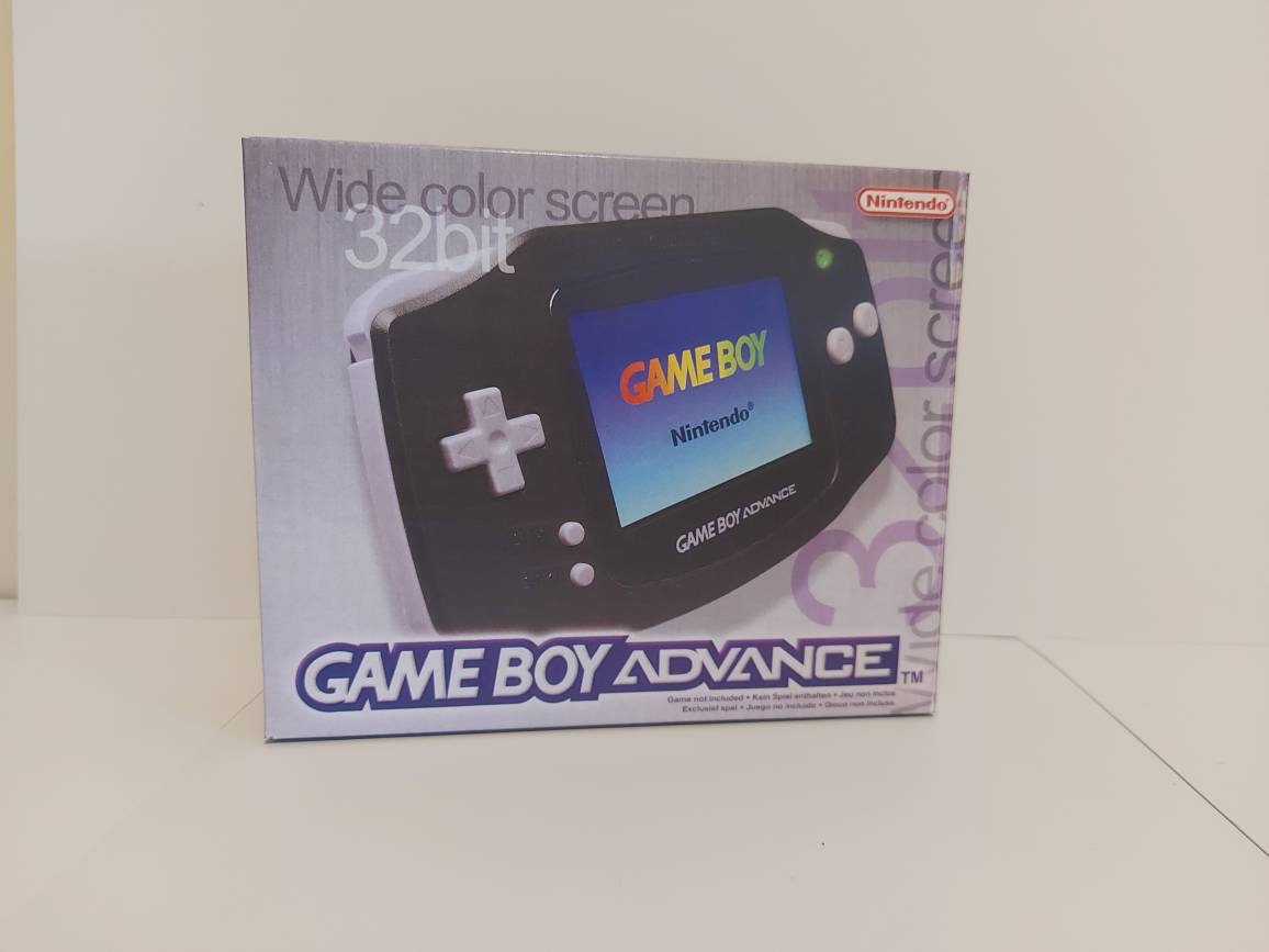 Video Games Game Boy Console - Reproduced Replacement Box US Case High ...