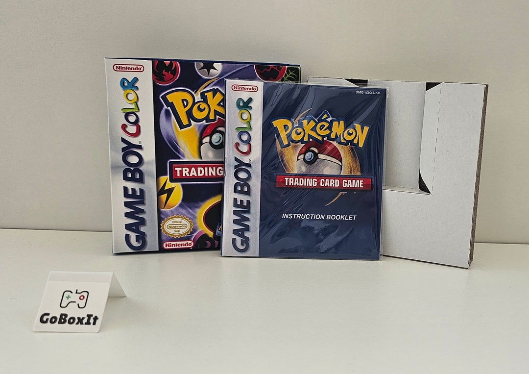 Pokémon Trading Card Game Gameboy Color Box & Tray - NO GAME Included ...