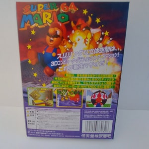 Super Mario 64 Japanese N64 Box and Tray NO GAME Included - Etsy