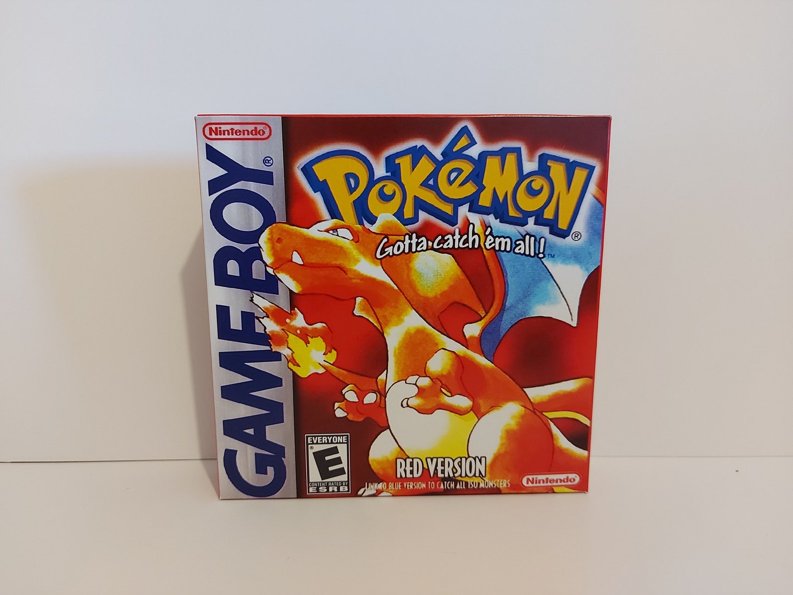 Pokémon Red Box Pokemon Booklet Game Boy Games Room Retro - Etsy
