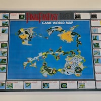Final Fantasy NES Maps - Etsy UK