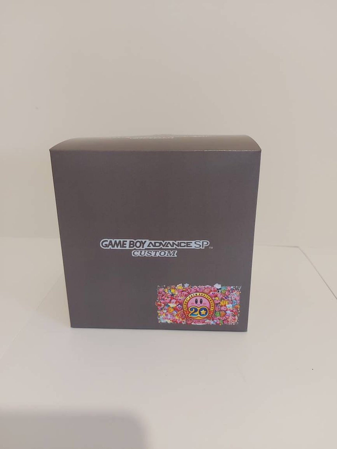 Custom Gameboy Advance SP Console Box Kirby 20th Edition NO - Etsy