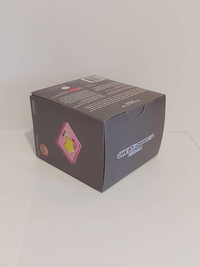 Custom Gameboy Advance SP Console Box Kirby 20th Edition NO - Etsy