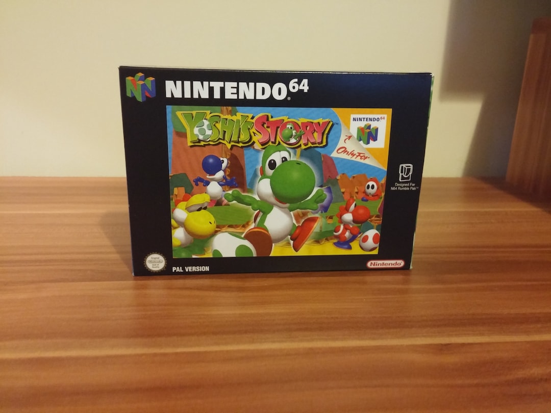 Yoshi's Story N64 Box Manual Tray NO GAME Included - Etsy