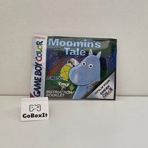 Moomins Tale Gameboy Color Box Tray & Manual - NO GAME Included - Etsy