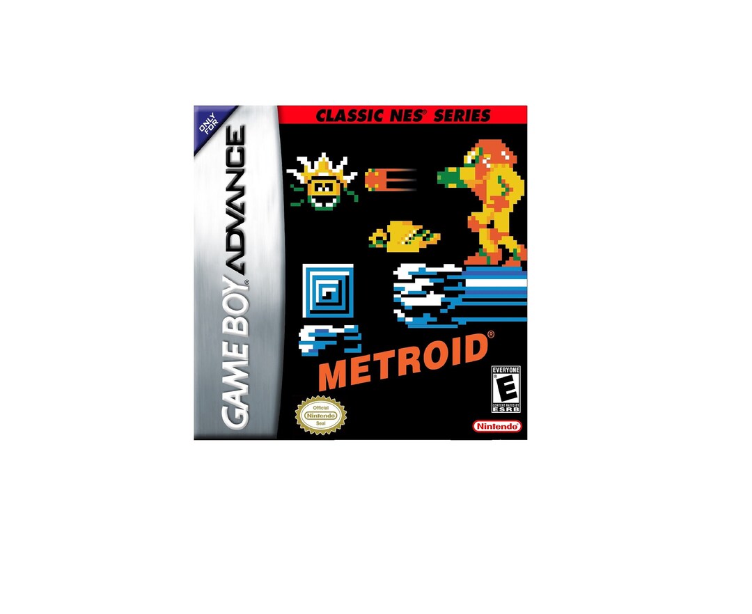 Metroid NES Classics Gameboy Advance Box Manual & Tray NO GAME Included ...