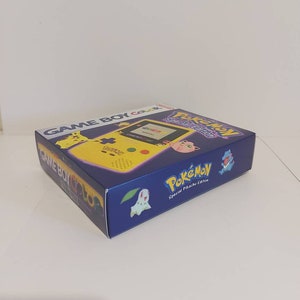 Gameboy Color Console Box - Pokemon Edition Australian Pal NO Console ...