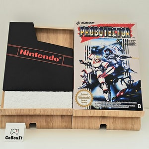 Probotector NES Box Manual Poly Block Dust Cover - NO GAME Included - Etsy