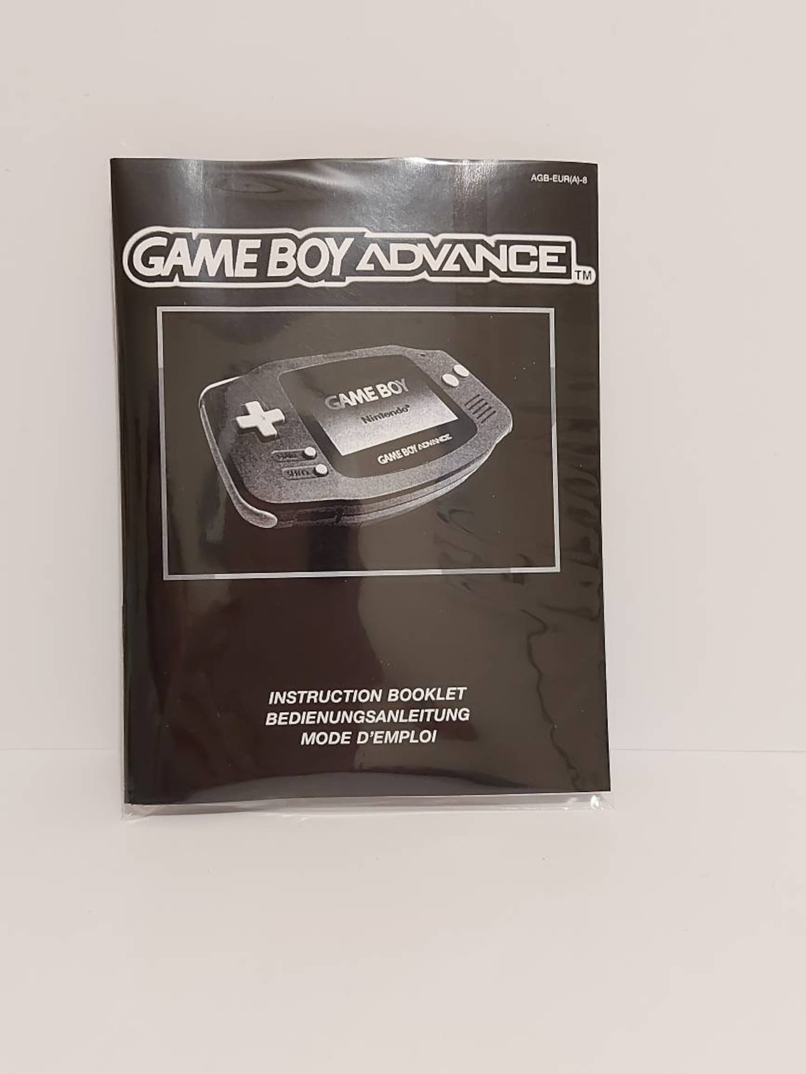 Gameboy Advance Console Box and Manual Black - NO Console Included (16 ...
