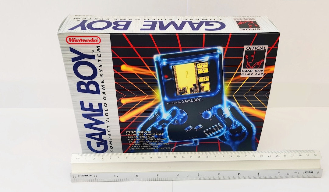 Gameboy Console Box ( Will Fit Insert Box Size is 232mm X 174mm X 56mm ...