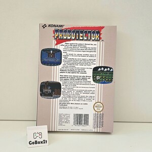 Probotector NES Box Manual Poly Block Dust Cover - NO GAME Included - Etsy