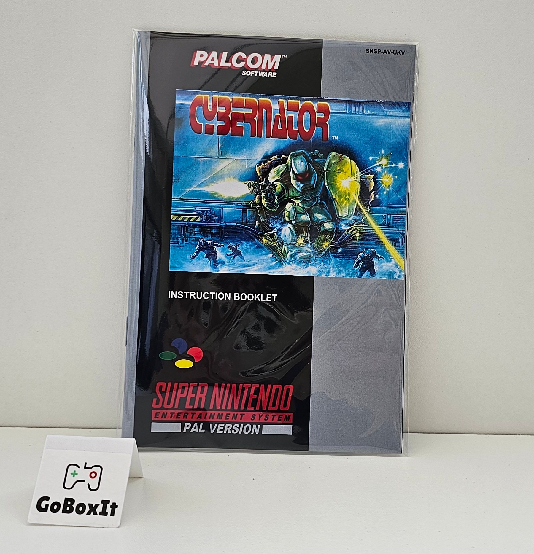 Cybernator SNES Box Manual and Tray NO GAME Included - Etsy