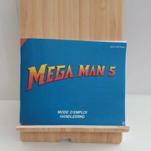 Mega Man 5 NES Box Manual Poly Block Dust Cover - NO GAME Included - Etsy