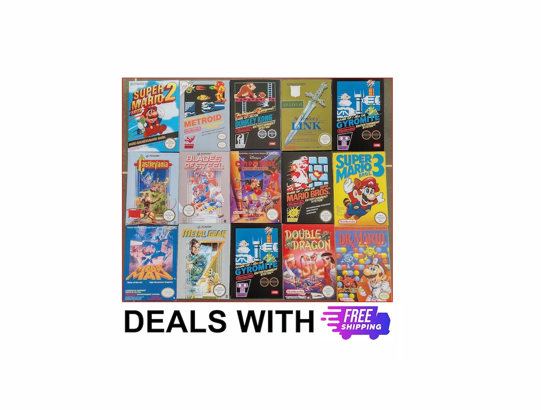 10 for the Price of 8 ! Box Deal SNES Box NES Box N64 Box Game Boy Box ...