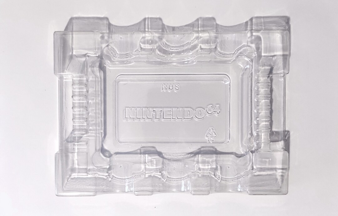 N64 Tray Japanese Tray Plastic Embossed Logo Insert - Etsy