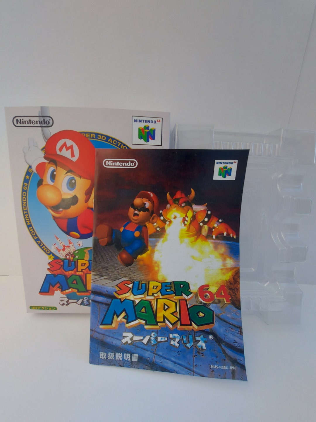 Super Mario 64 Japanese N64 Box and Tray NO GAME Included - Etsy UK