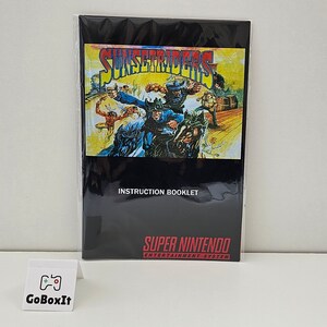 Sunset Riders SNES Box Manual and Tray NO GAME Included - Etsy