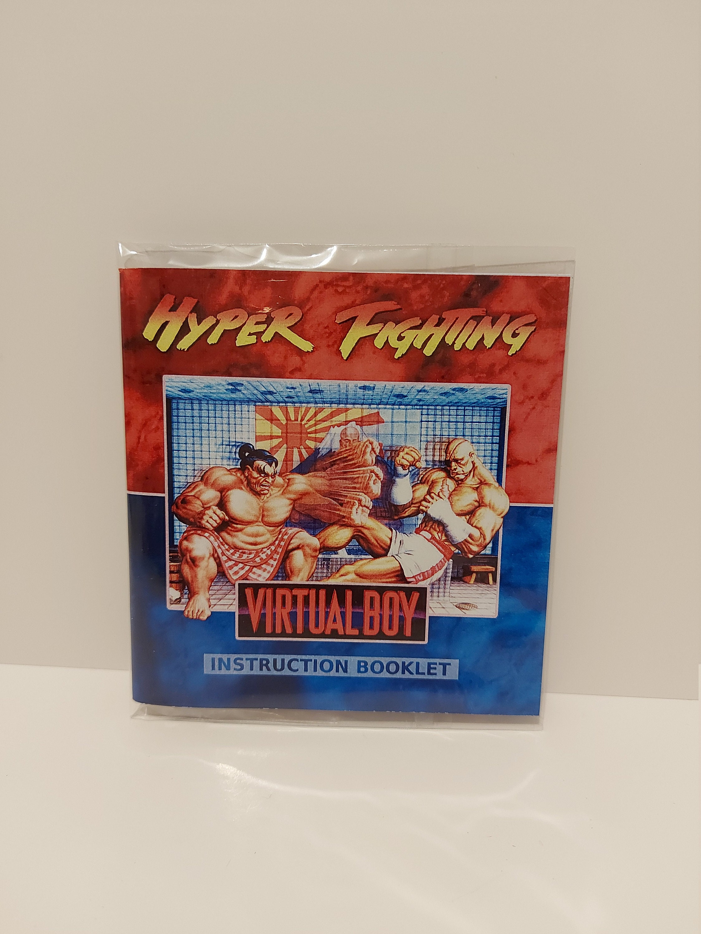 Hyper Fighting Virtual Boy Box Manual & Tray -NO GAME Included - Etsy