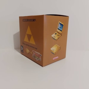Gameboy Advance SP Console Zelda Box - Zelda SP Manual NO Console ...