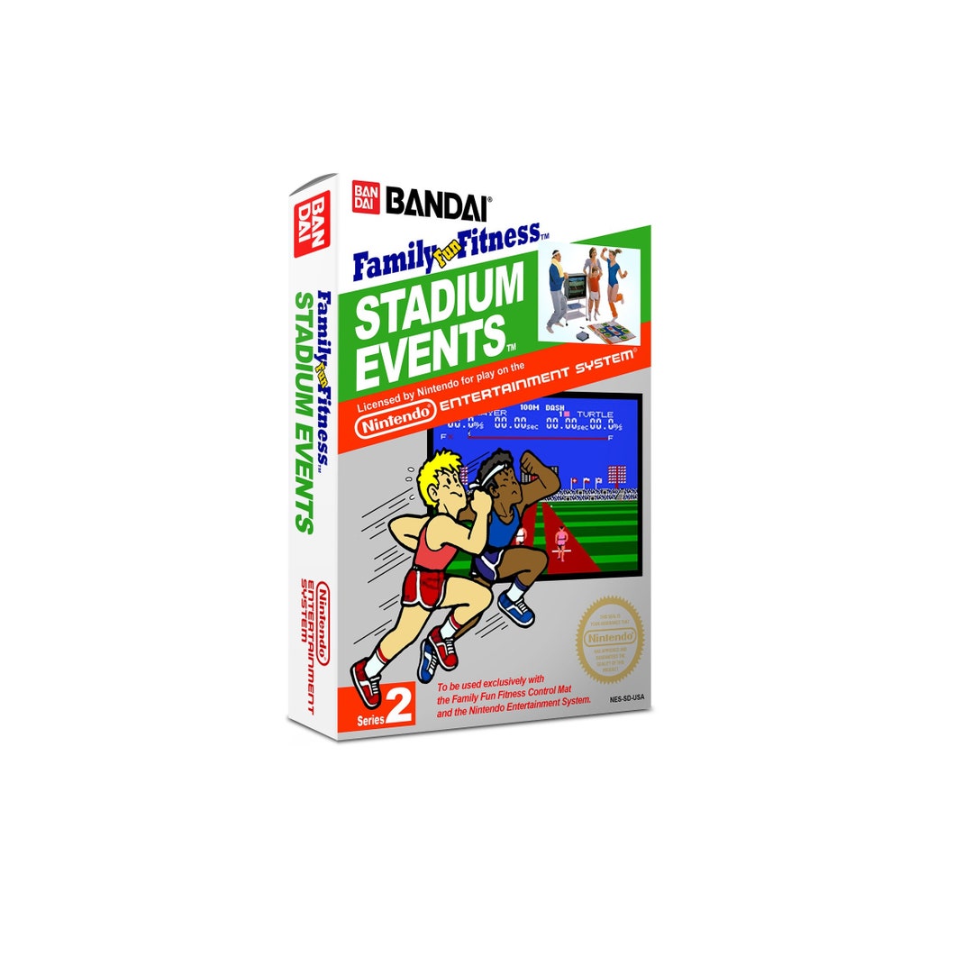 Stadium Events NES Box Manual Poly Block Dust Cover NO GAME Included - Etsy