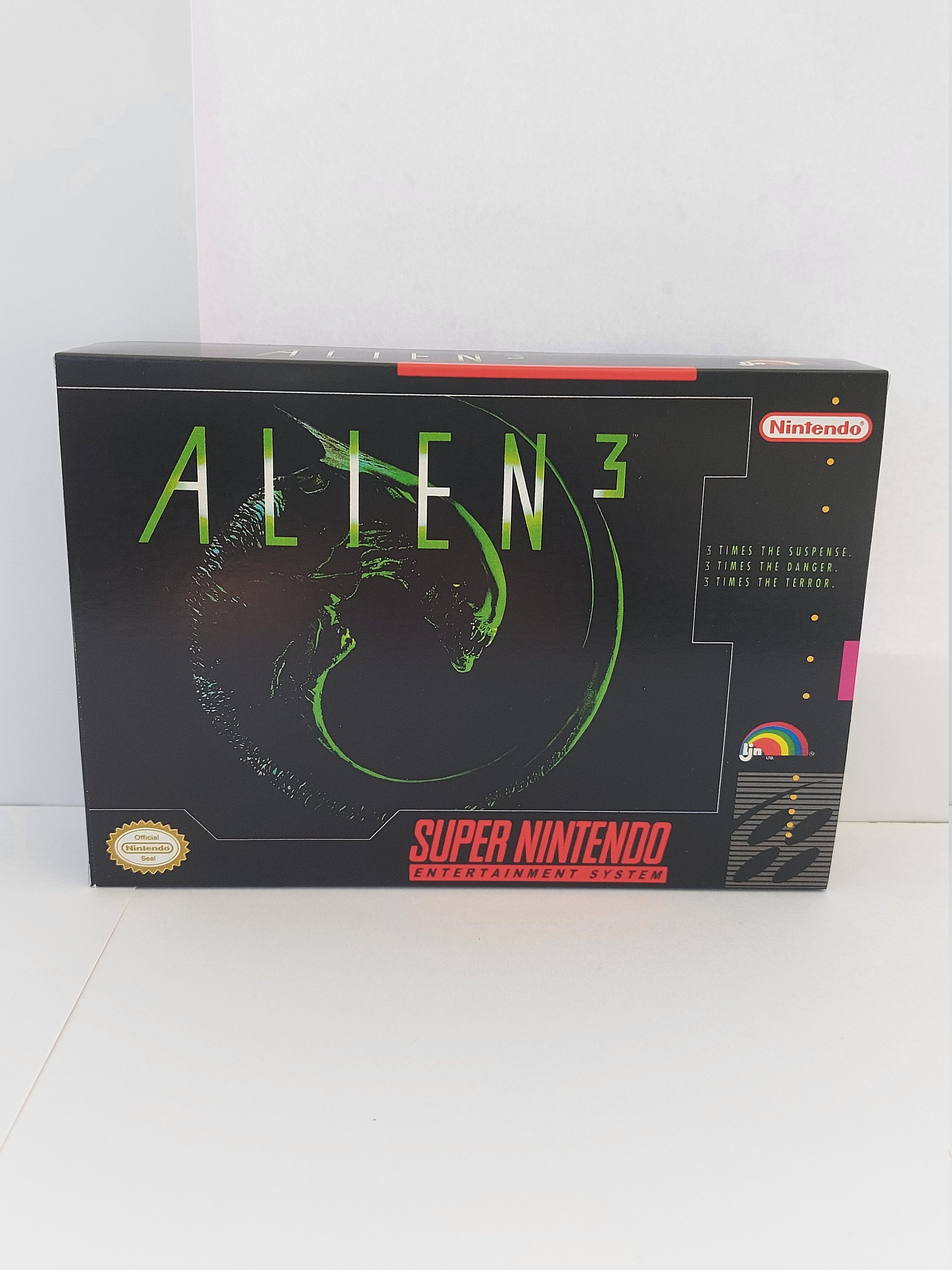 Alien 3 SNES Box Manual and Tray NO GAME Included - Etsy