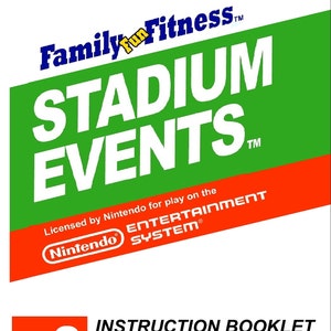 Stadium Events NES Box Manual Poly Block Dust Cover NO GAME Included - Etsy