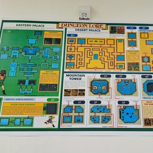 Zelda a Link to the Past Hyrule SNES Map Zelda Carte - Etsy