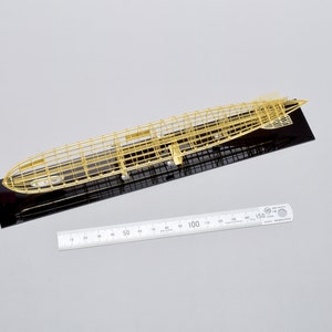 Zeppelin Airship Metal DIY Assembly Model Desktop Decoration Jigsaw Toy ...