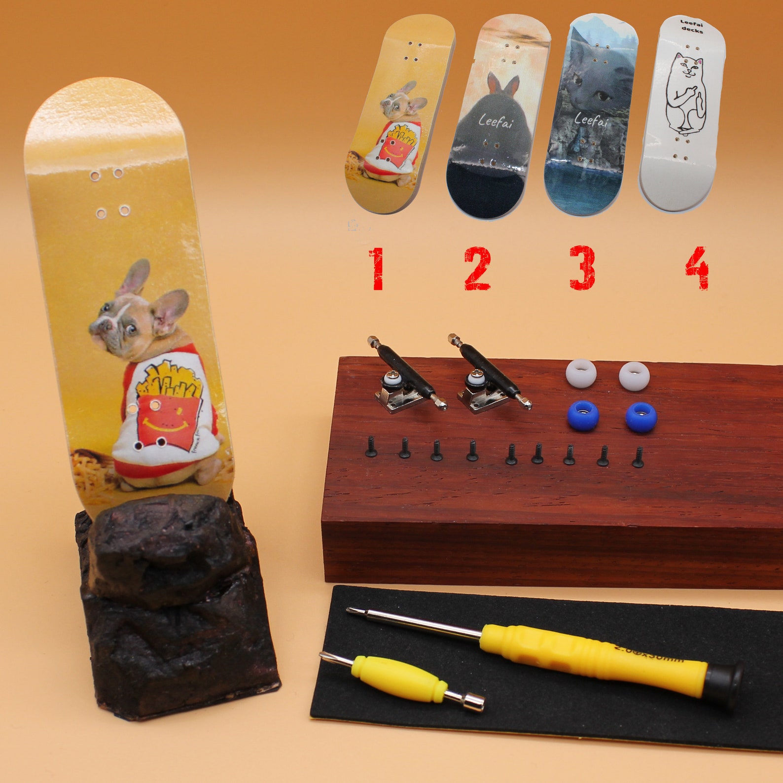 32/34 Mm Fingerboard Deck professional Level - Etsy