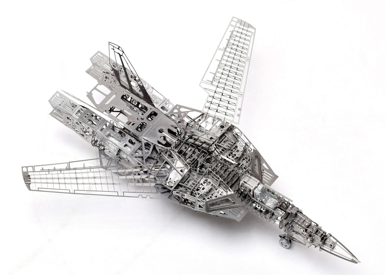 Valkyrie 1/72 3D Metal Puzzle: DIY Model Airplane Kit - Etsy