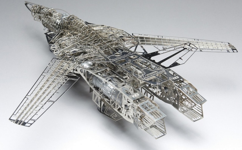 Valkyrie 1/72 3D Metal Puzzle: DIY Model Airplane Kit - Etsy