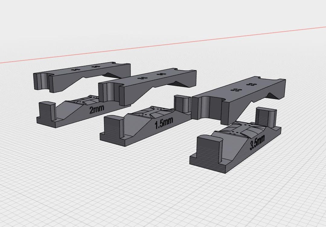 DIY Fingerboard Set: Mold & Shaper, 96x34mm, 49mm Wheelbase, 20º Kick ...