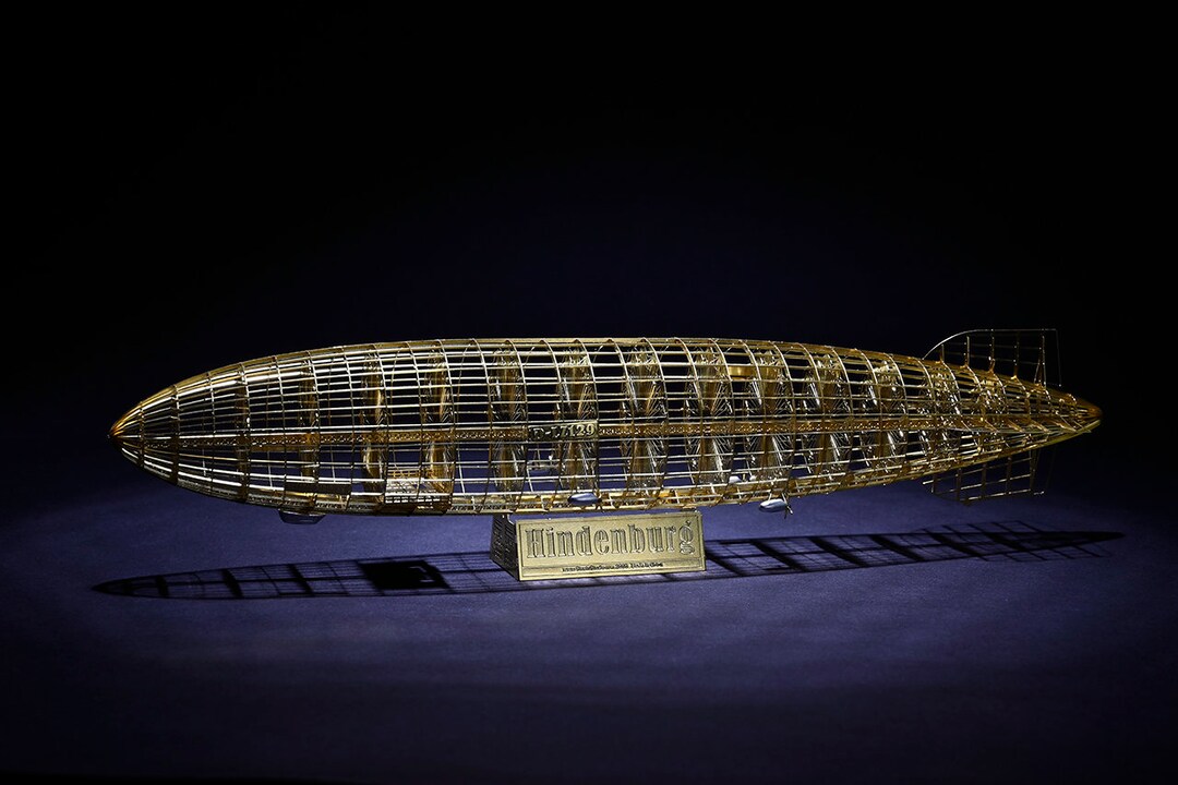Handicrafts/diy Static Model Building Model 1:1000 LZ-129 Hindenburg ...