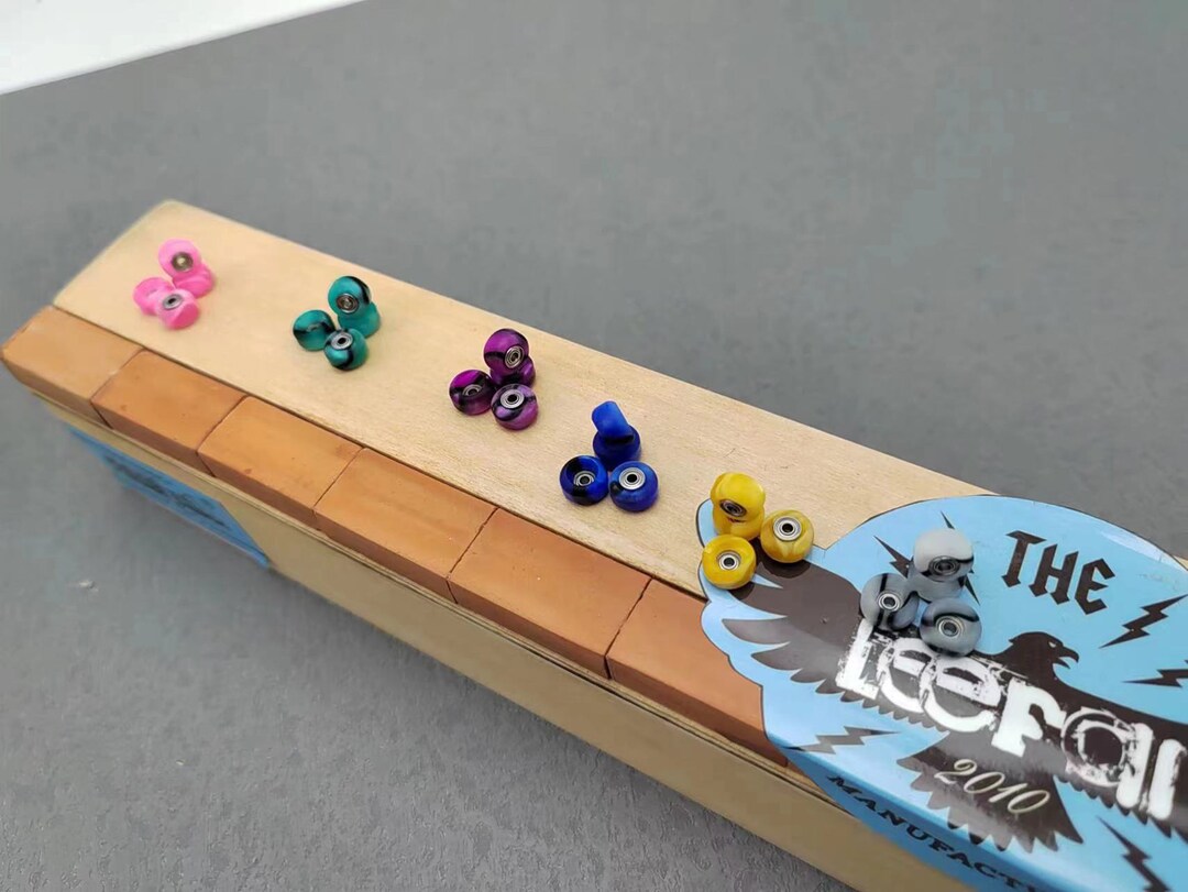 7mm CNC Fingerboard Mute Wheels - Aluminum Street Skate Wheels | Silent ...