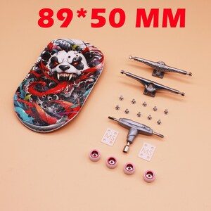 Custom Fingerboard Complete Set - Pro Handmade Wooden Deck 34mm 32mm ...