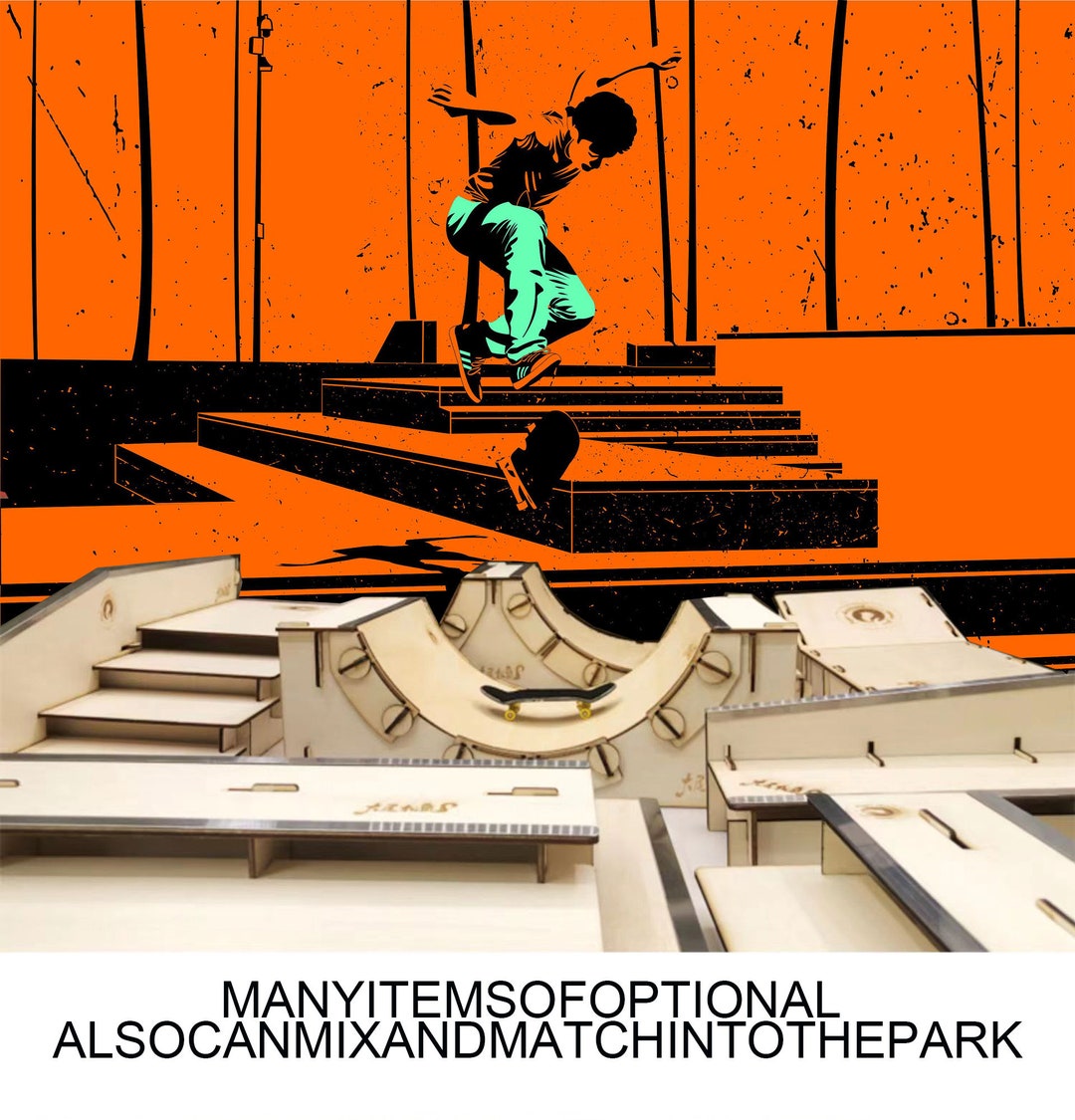 Modular Fingerboard Skate Park Kit: DIY Mini Board Obstacles - Etsy UK
