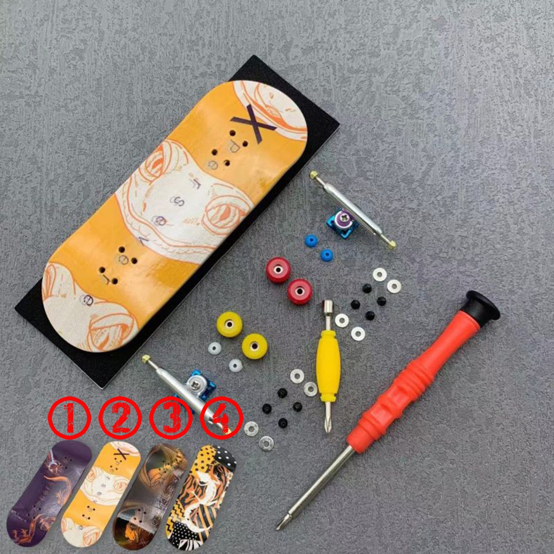 32/34 Mm Fingerboard Deck professional Level - Etsy