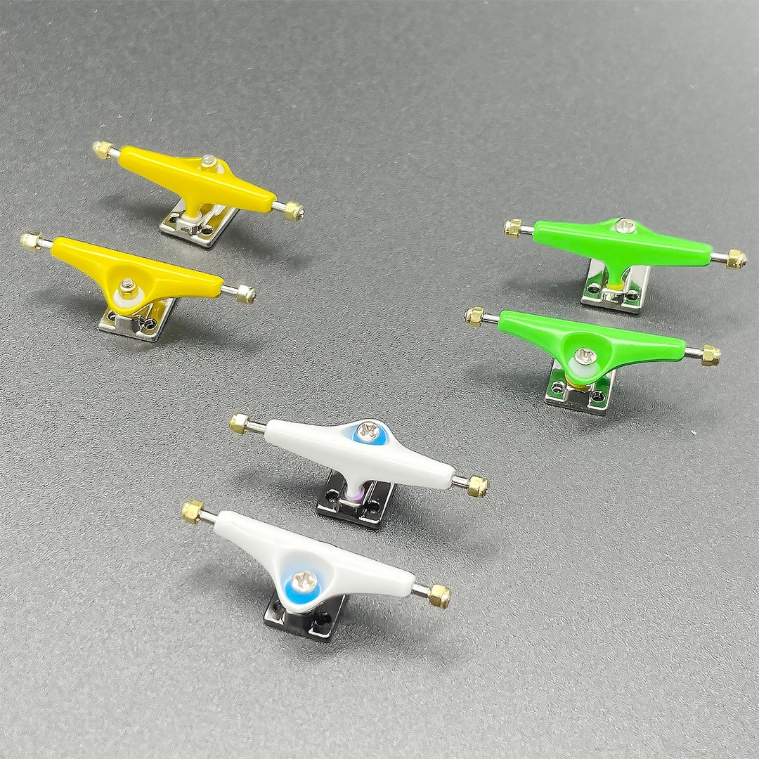 34 Mm Pro Fingerboard Trucks candy Colorway With Inverted Kingpins With ...