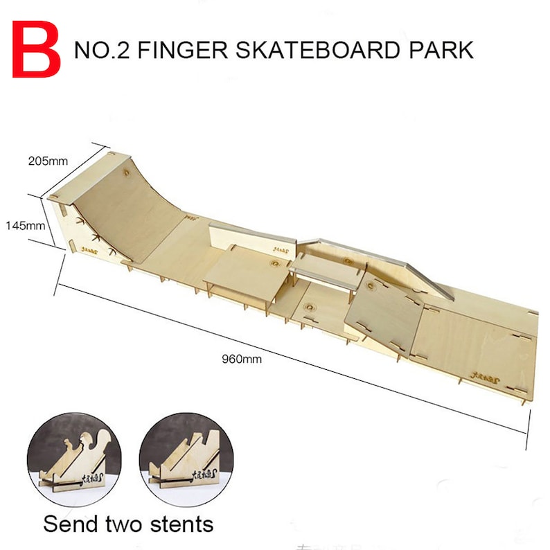 Modular Fingerboard Skate Park Kit: DIY Mini Board Obstacles - Etsy