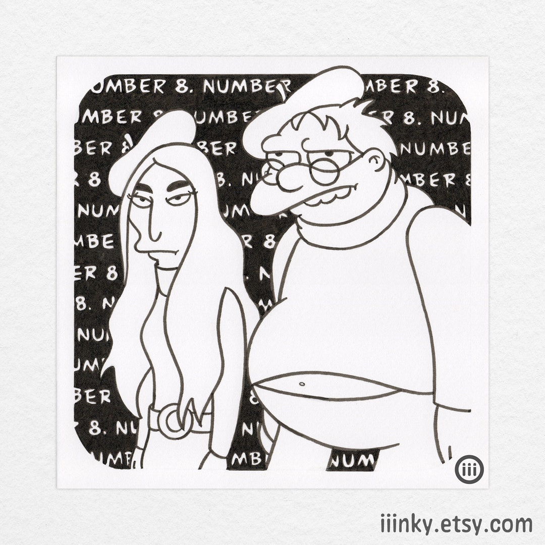 Barney Gumble - Simpsons Fan Art by @iiinky_ | Original Marker Drawing ...