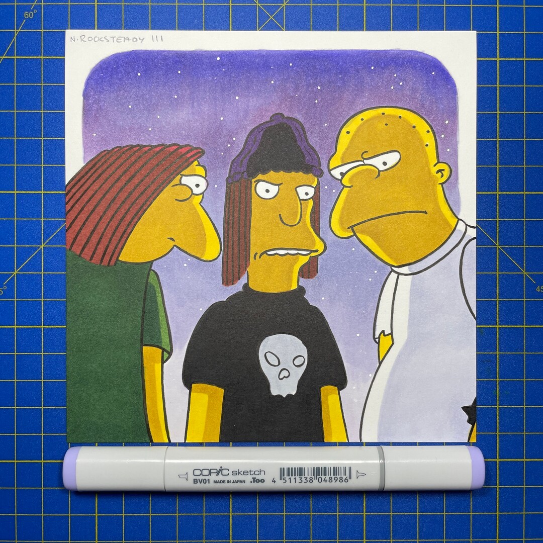 Jimbo, Kearney and Dolph by @iiinky_ - ORIGINAL MARKER ART 1 of 1 - the ...