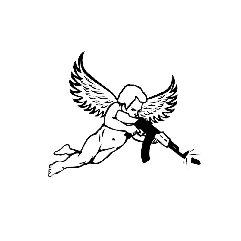 Angel With Ak47 - Etsy