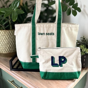 Custom Canvas Tote, Ironic Boat Bag, Bridesmaid Proposal Monogram Bag ...