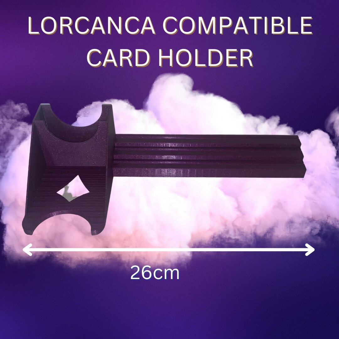 3D Printed Card Holder With Draw and Discard Compatible With - Etsy UK