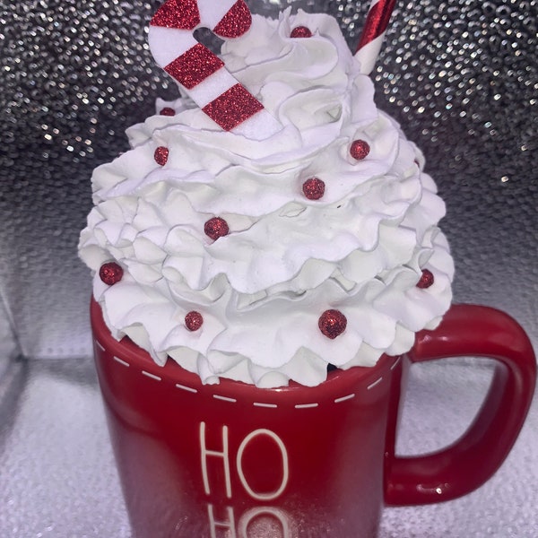 Faux Whipped Cream Mug Topper - Etsy